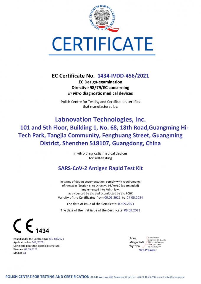 ประเทศจีน Labnovation Technologies, Inc. ข่าวล่าสุด เกี่ยวกับ ชุดทดสอบ ...